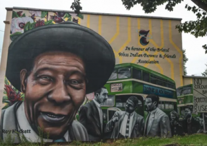 A mural of Bristol civil rights hero Roy Hackett taken down by ...
